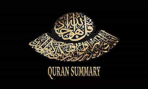 Quran Surah Summaries | Chapter Outlines, Synopsis & Statistics | The ...